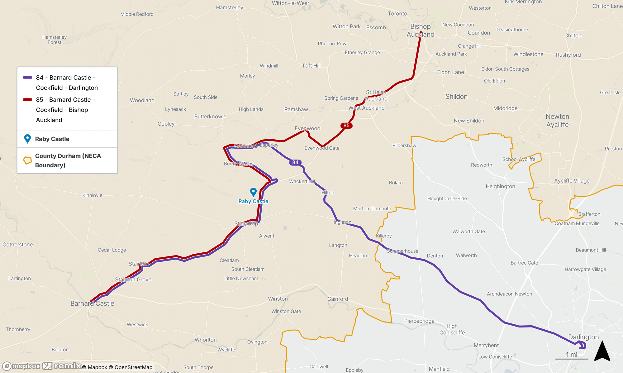 How to Find Us | Raby Castle | One of England's Finest Medieval Castles