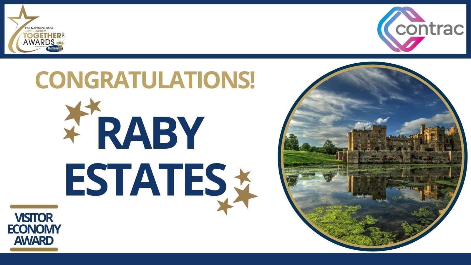 Raby Estates Wins Visitor Economy Awards - Raby Estates