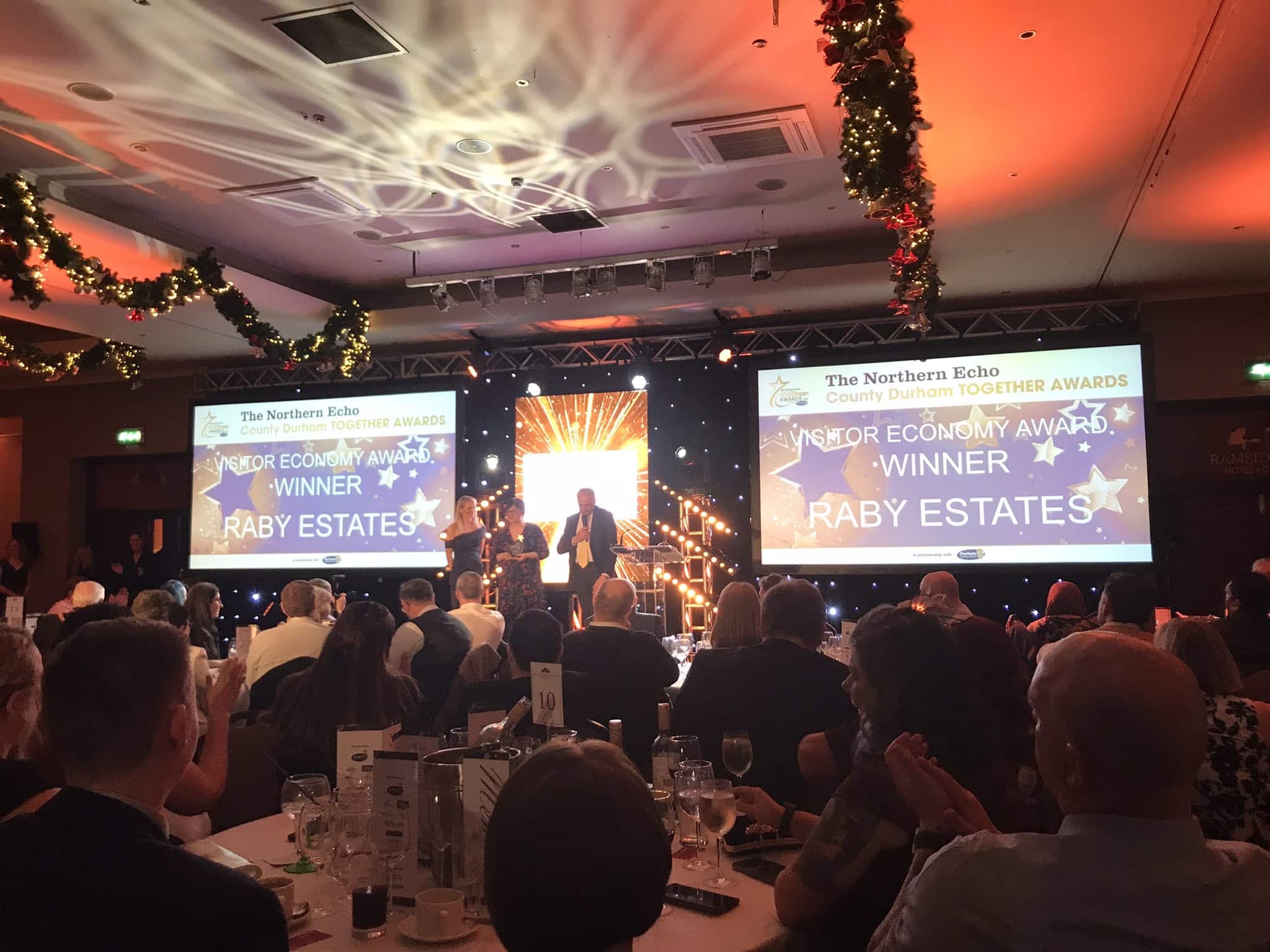 Raby Estates Wins Visitor Economy Awards - Raby Estates