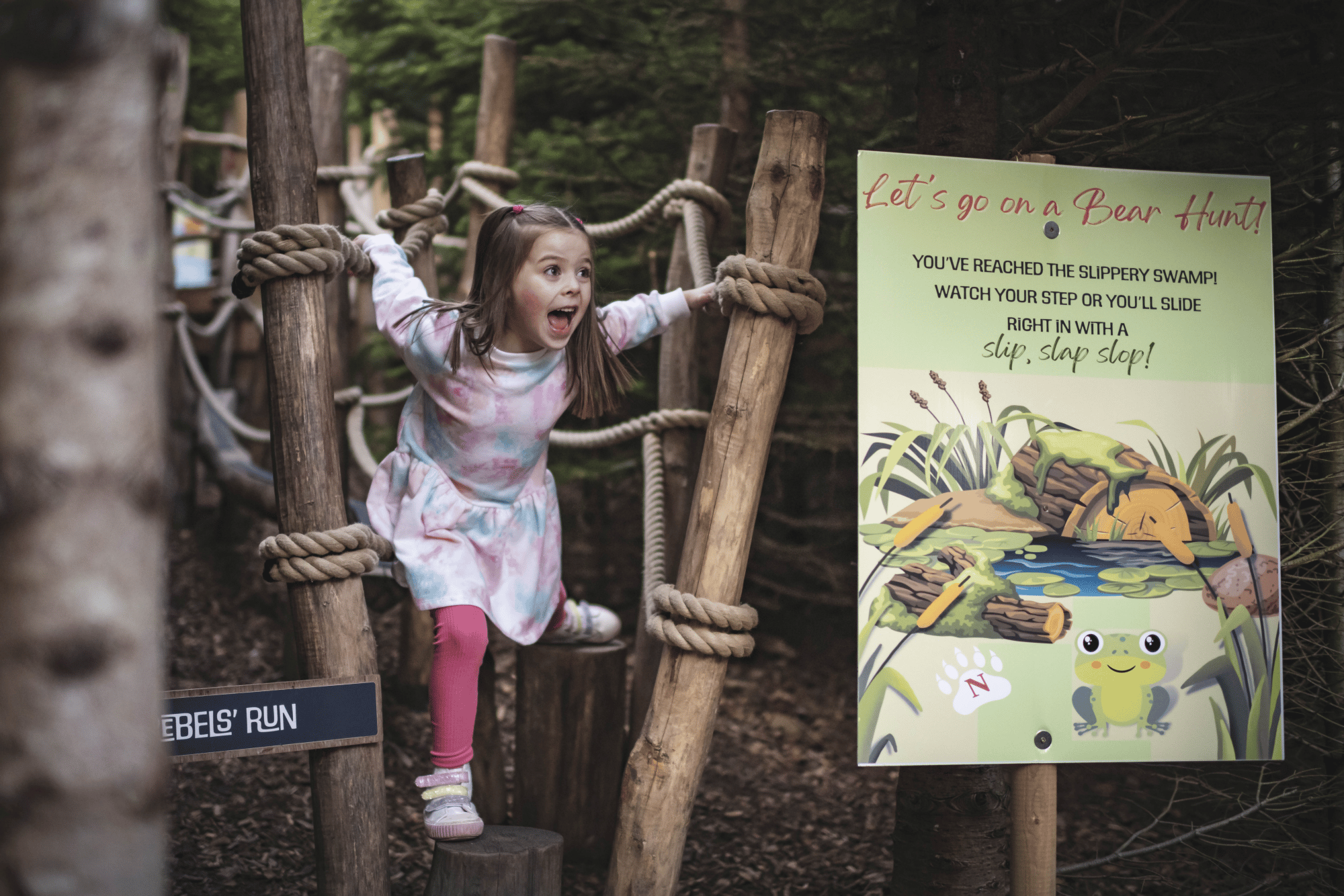 Let's go on a Bear Hunt Trail in The Plotters' Forest - Raby Estates