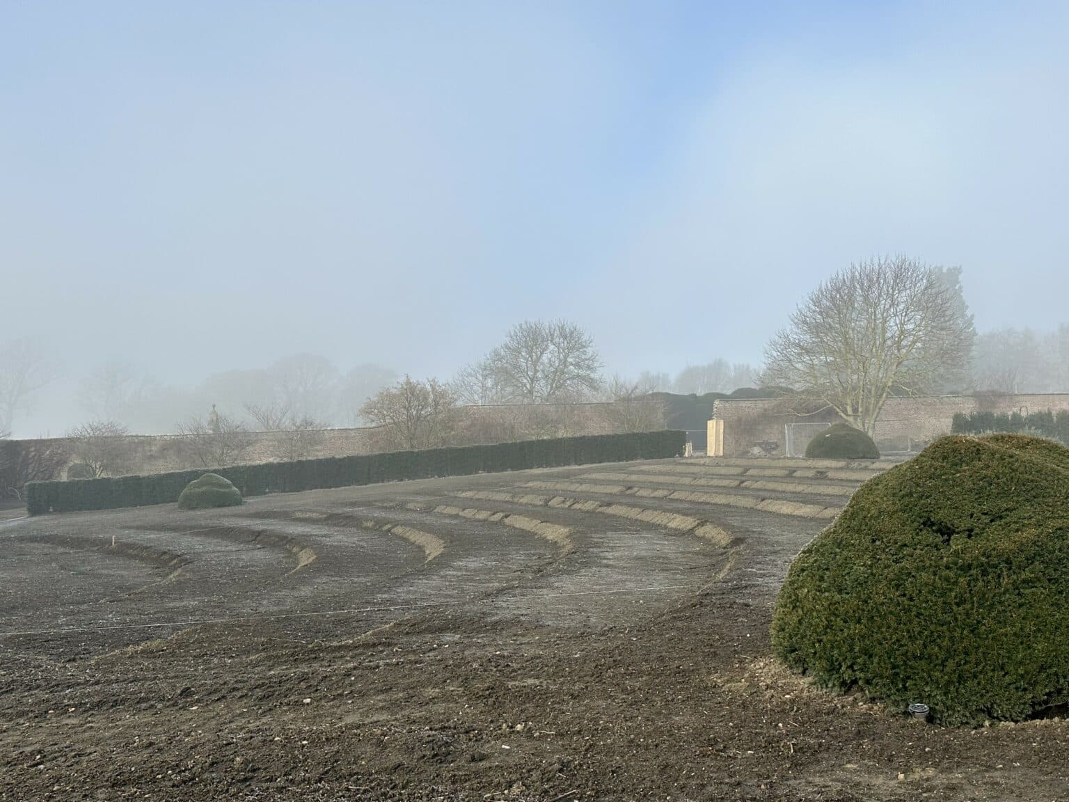First Stage of Walled Garden Remodelling Nearing Completion At Raby ...